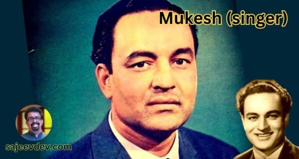 Mukesh (1923–1976): The Melancholic Muse of Bollywood
